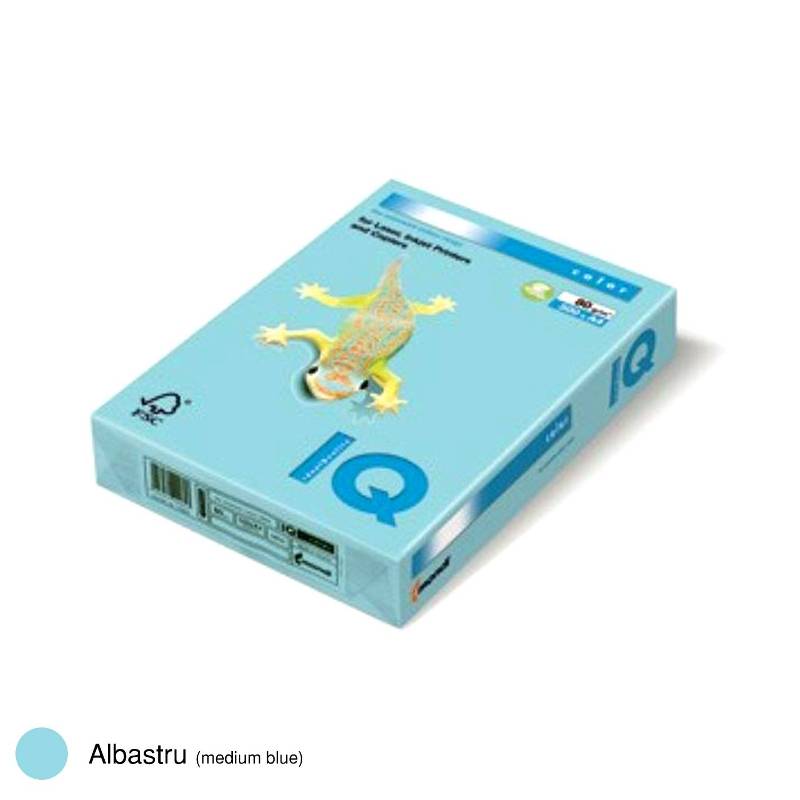 Hârtie color A4, (80 gr, 500 foi) IQ color – Bloknot.md