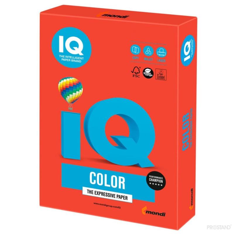 Hârtie color A4, (80 gr, 500 foi) IQ color – Bloknot.md